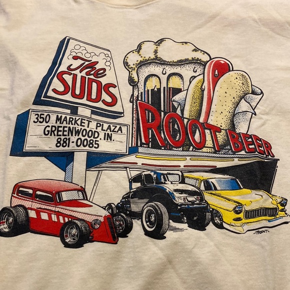 Hanes | Shirts | Vintage 8s The Suds Drive In Tshirt | Poshmark